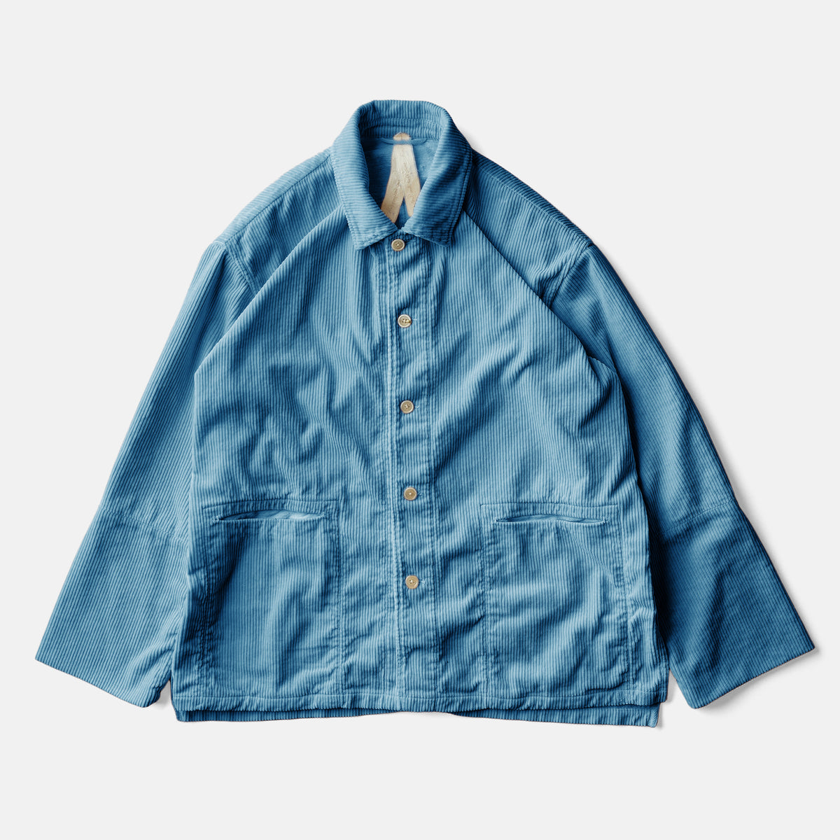 CORDUROY CHAMPETRE BOUQUET JACKET / ASAGI INDIGO – COTTLE WEB SHOP